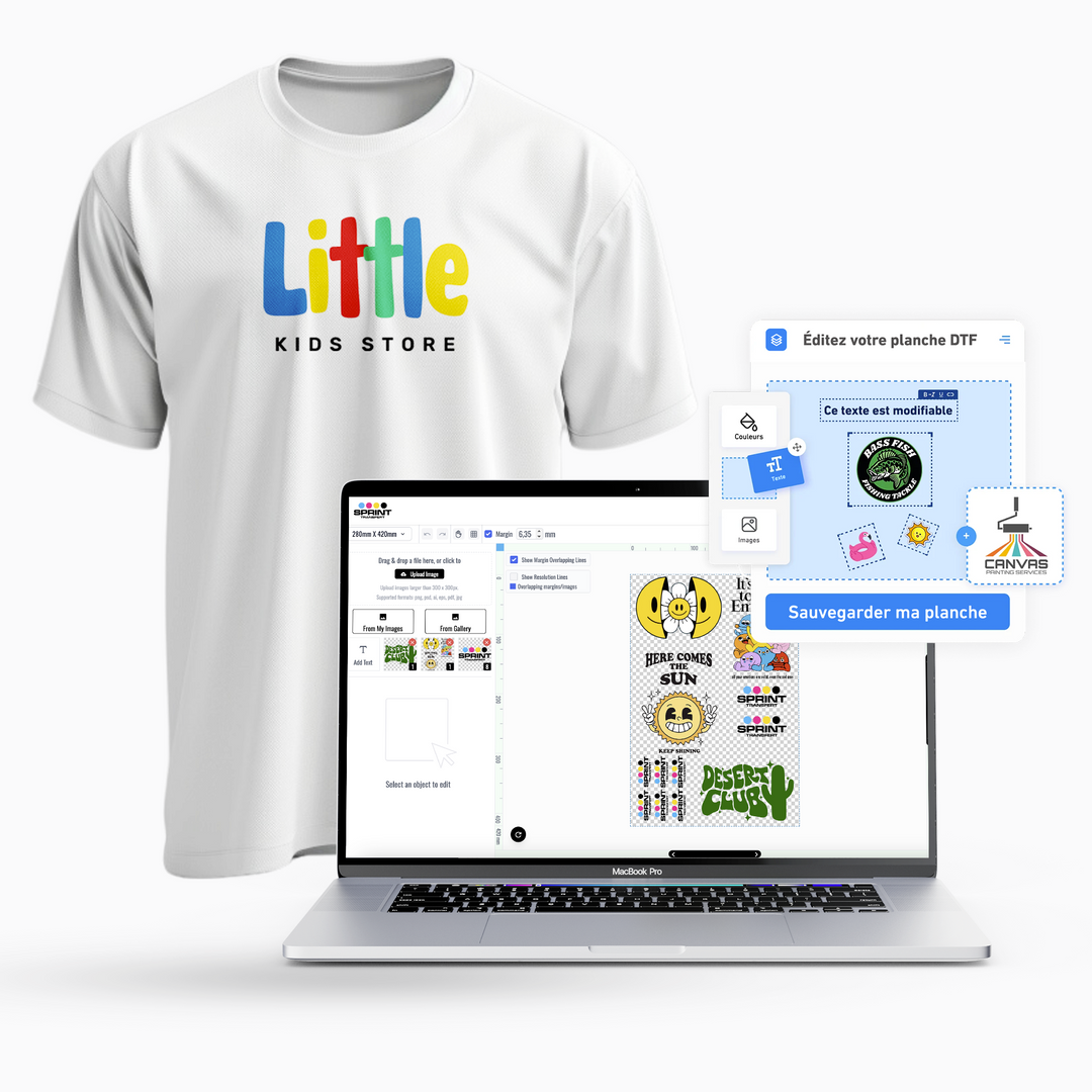 Sprint Transfert DTF - Impression DTF personnalisée